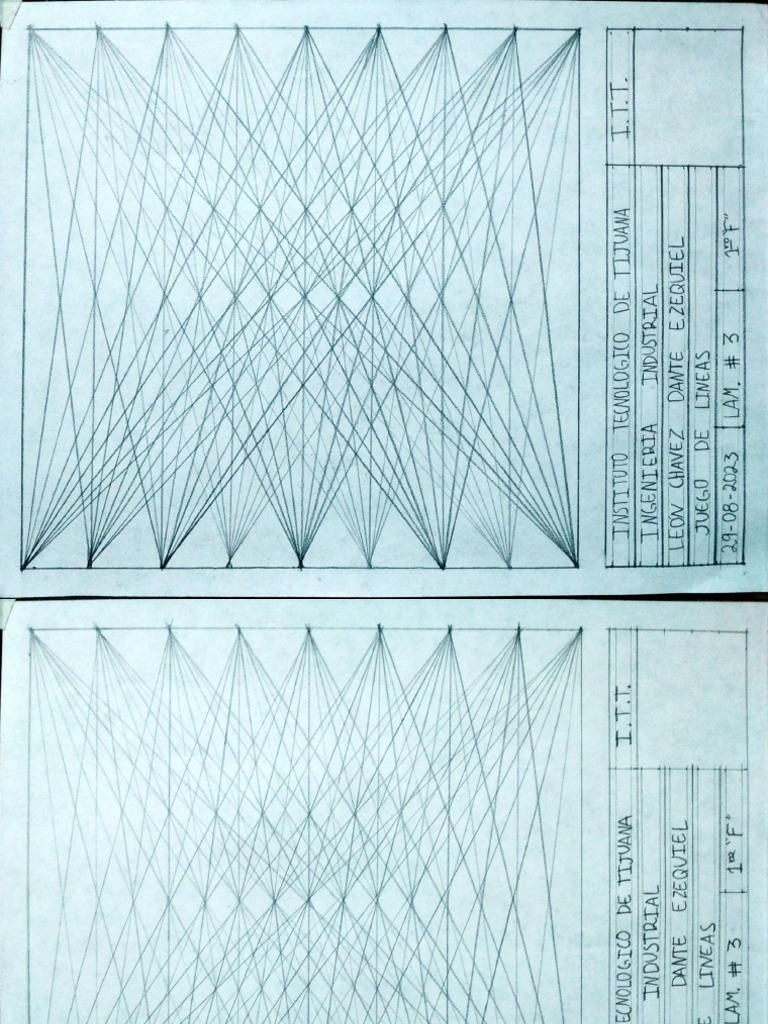 Lámina #3 Líneas | PDF