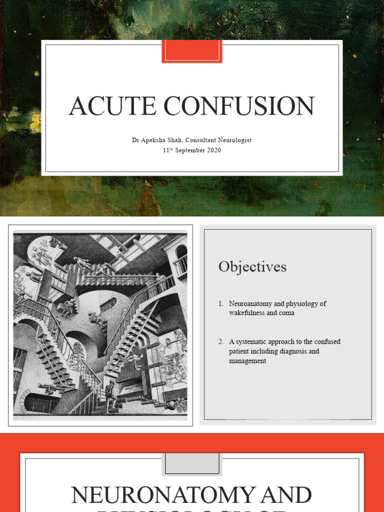 Acute Confusion | PDF | Coma | Consciousness