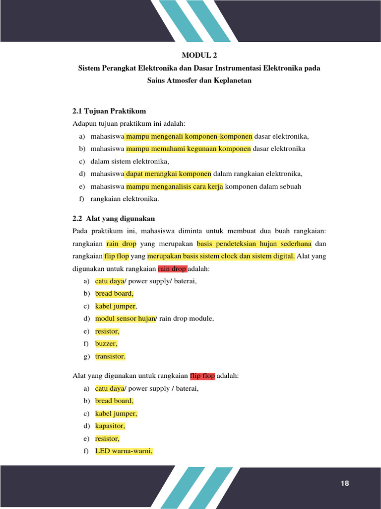 Modul 2 Teknik Instrumentasi | PDF