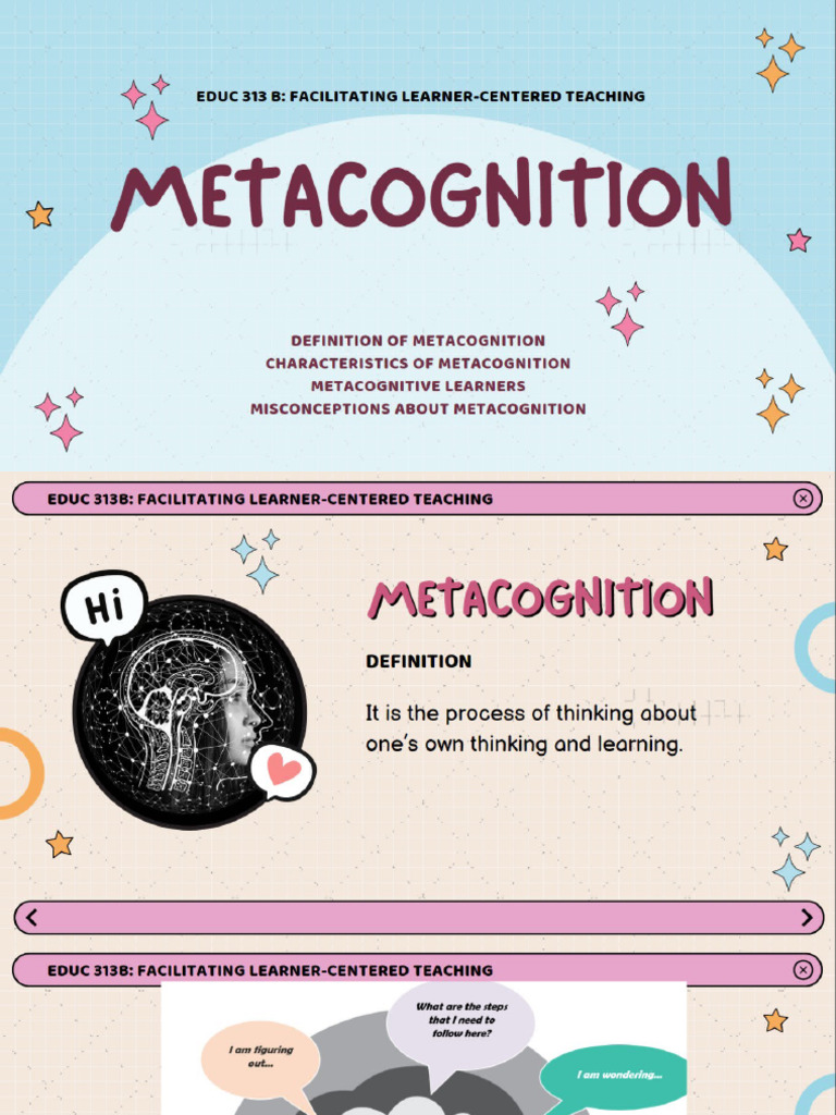 Module 1 Metacognition | PDF