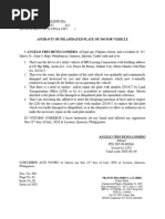 PRC Form Affidavit of Undertaking CPD | PDF | Affidavit | Civil Law ...