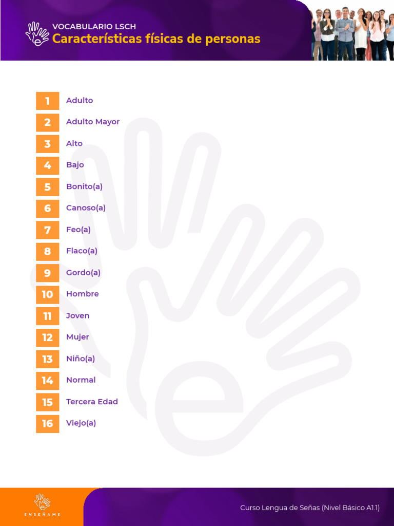 Caracteristicas Fisicas de Personas | PDF