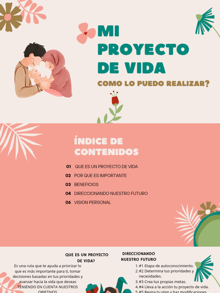 Cómo Crear un Proyecto de Vida | PDF | Crecimiento personal y ...