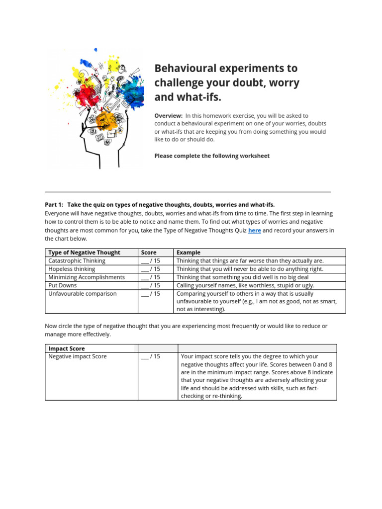 7 Behavioural Experiment 2023 | PDF | Cognition | Behavioural Sciences