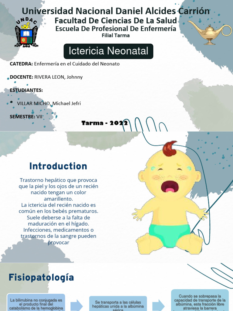 Ictericia Neonatal | PDF | Especialidades Medicas | Medicina CLINICA