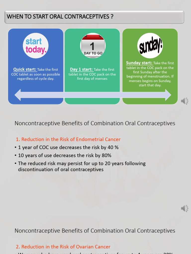 Contraception 2 | PDF | Combined Oral Contraceptive Pill | Menstruation
