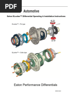Eaton Differentials Owners Manual | PDF | Manual Transmission | Transportation Engineering