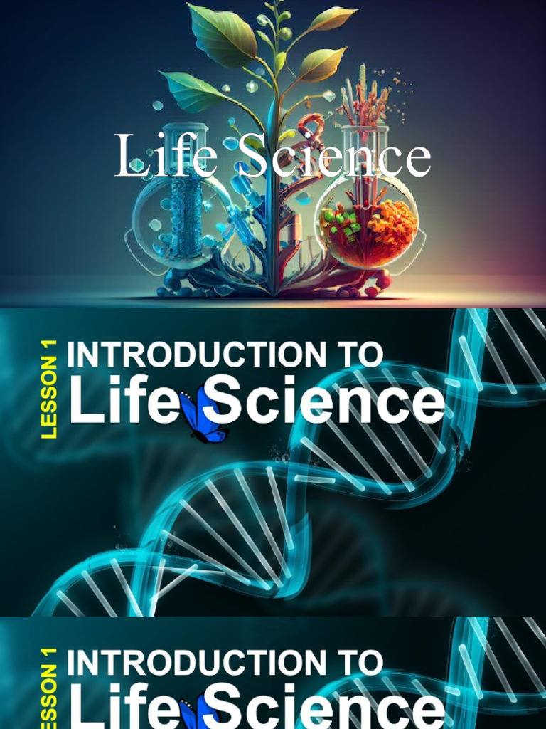 Life Science Lesson One | PDF | Life | Evolution