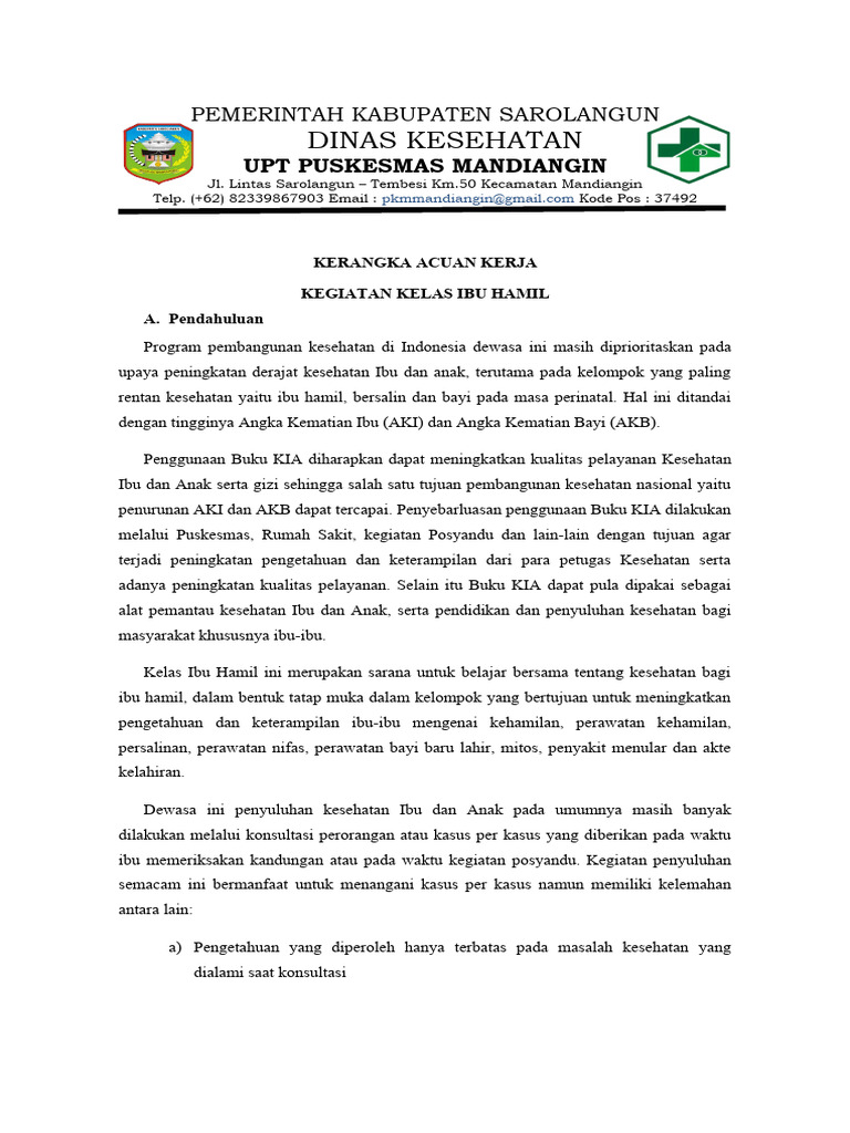 kak kelas ibu | PDF