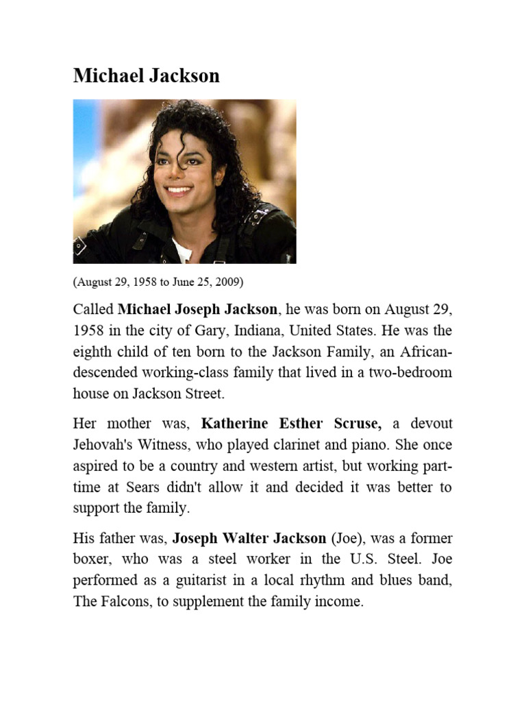 Michael Jackson | PDF