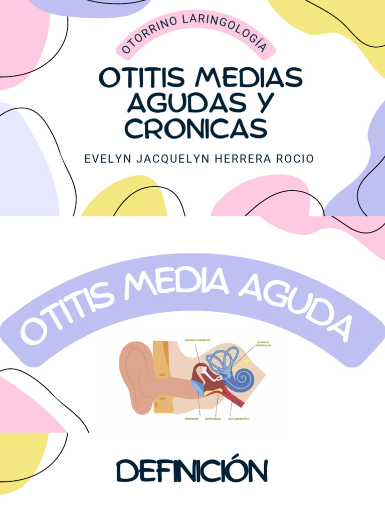 Otitis Media Aguda y Crónica | PDF | Oído | Inflamación