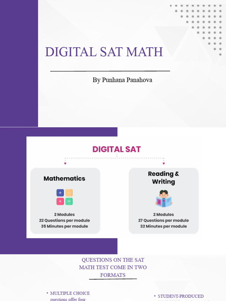 DSAT Presentation | PDF