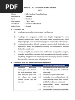 Contoh RPP Project Based Learning | PDF