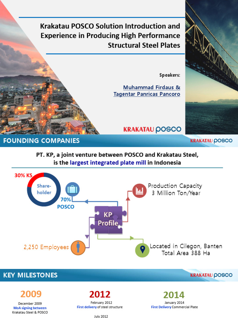 06 - PT Krakatau Posco | PDF | Materials Science | Civil Engineering