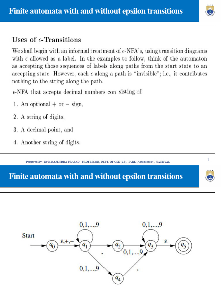 Toc Module L5 Pdf Models Of Computation Theory Of Computation