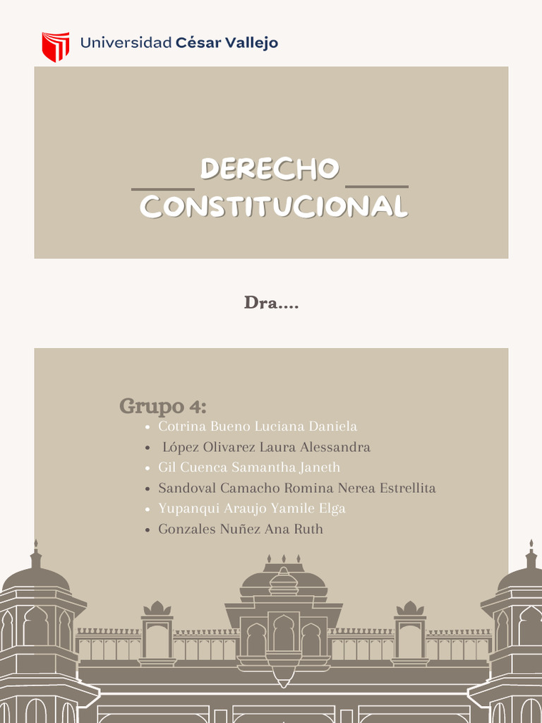 Ordenamiento Constitucional de Los Estados - Grupo 4 - 20231115 ...