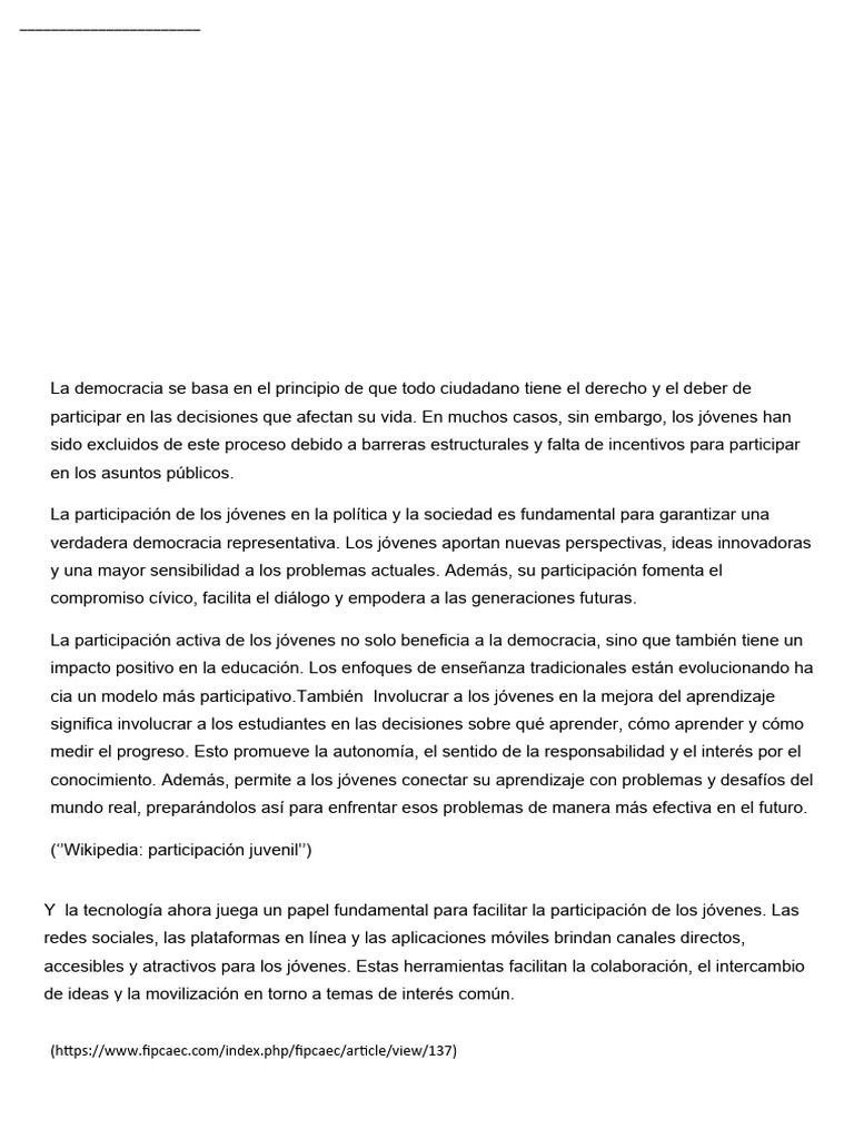 Ser Un Buen Ciudadano para Fomentar Una Sociedad Más Fuerte | PDF ...