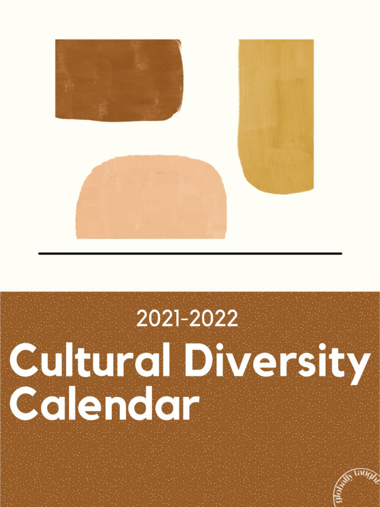 Cultural Diversity Calendar 2021-2022 - Vertical Version 2 | PDF ...