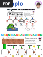 Máquina de Acentuar: Guía Fácil | PDF | Estrés (lingüística) | Voz humana
