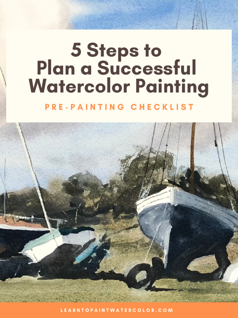 5 Steps for Successful Watercolor Painting | PDF | Paintings ...