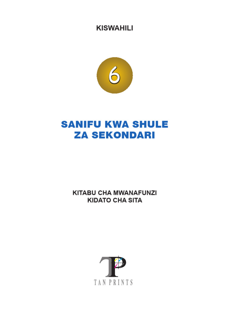 Kiswahili Kidato Sita | PDF