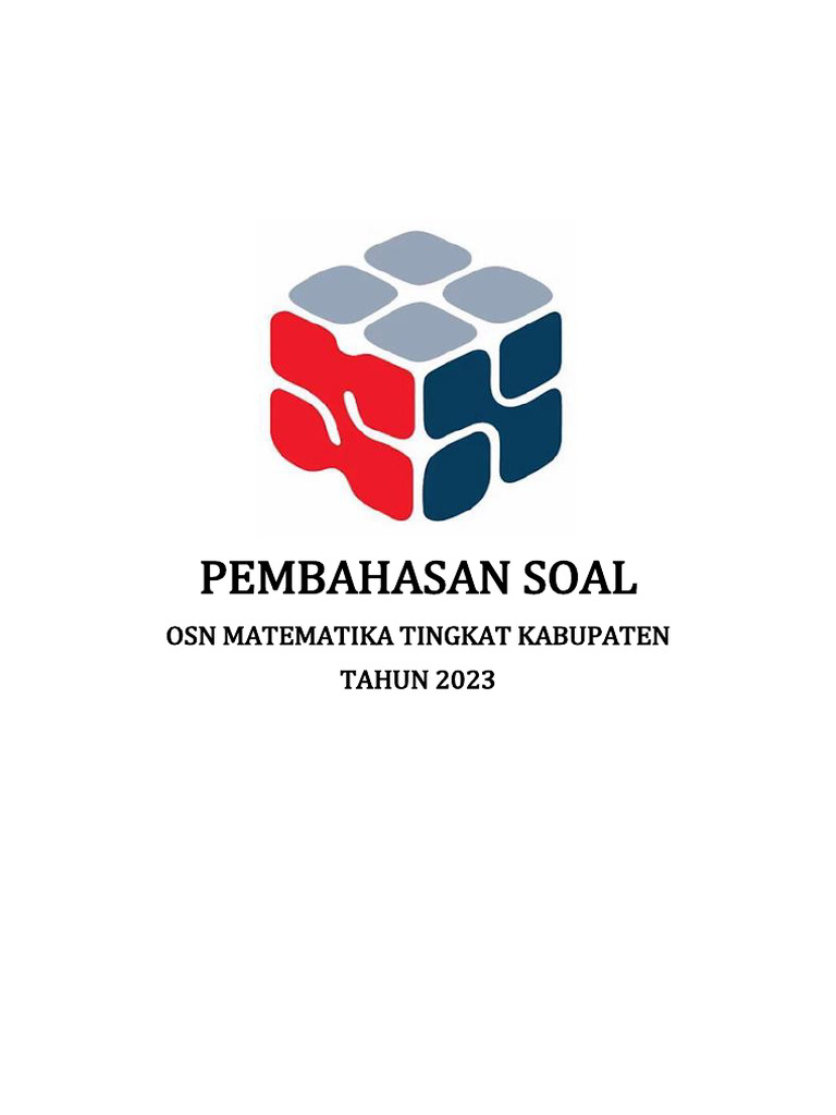 Pembahasan OSN-K SMP 2023 | PDF