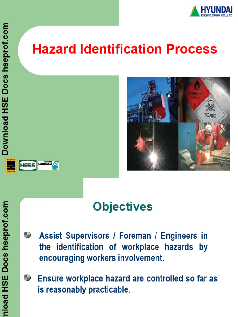 Hazard Identification Process | PDF | Personal Protective Equipment ...