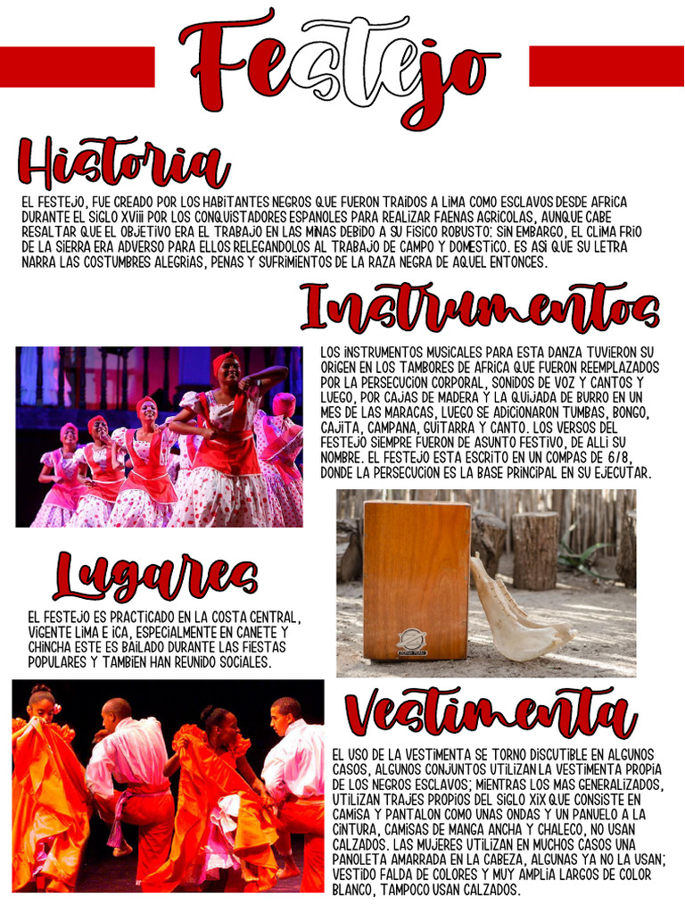 Infografía Del Festejo | PDF