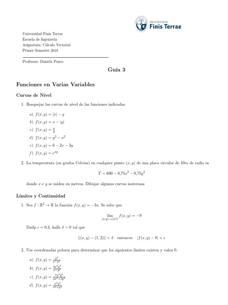 Guia Fun C I Ones Vari As Variables | PDF