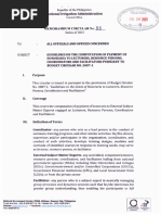 DBM Budget Circular No 2007-1 Guidelines On The Grant of Honoraria To ...