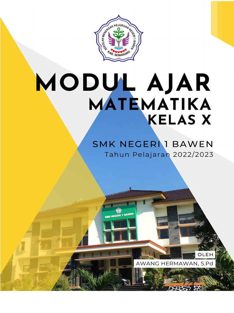 Modul Ajar Matematika - Bilangan Berpangkat (Eksponen) - Fase E | PDF | Karier & Perkembangan