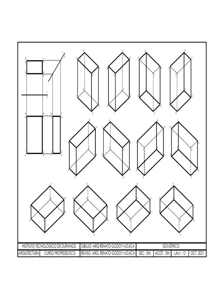 Lám.12 Isométrico | PDF