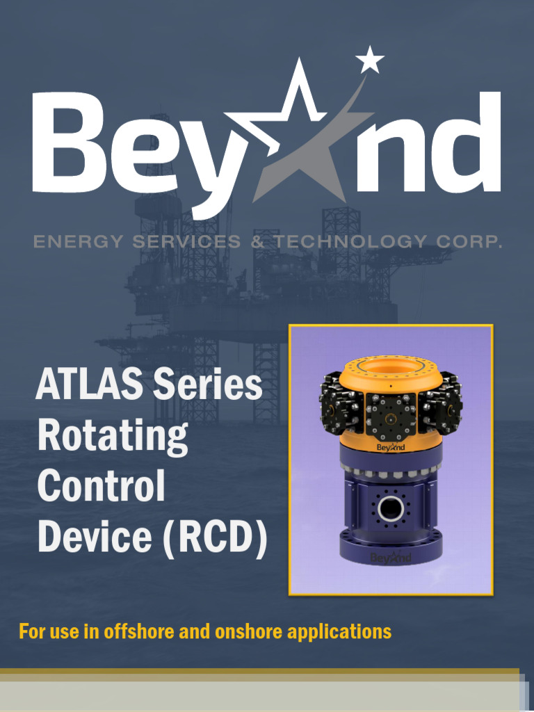 Beyond Atlas Series Rotating Control Device RCD Brochure | PDF | Manufactured Goods | Mechanical ...