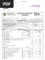 BIR FORM No. 2550-Q | PDF | Value Added Tax | Taxes