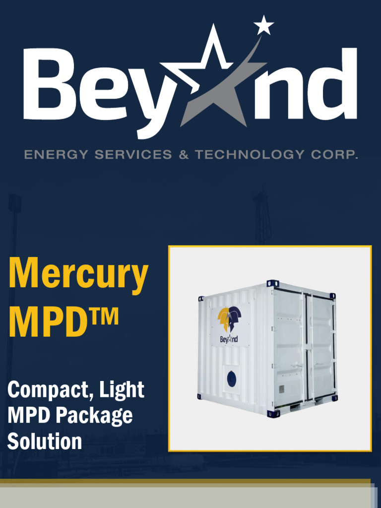 Beyond Mercury MPD Brochure | PDF | Valve | Mechanical Engineering