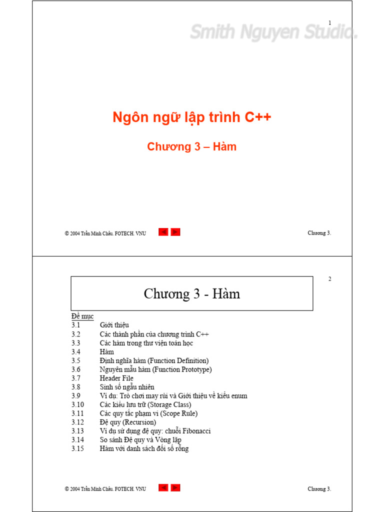 Chapter03 Function | PDF