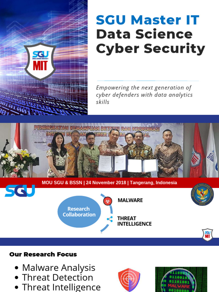 SGU MIT CyberSecurity Compressed | PDF | Security | Computer Security