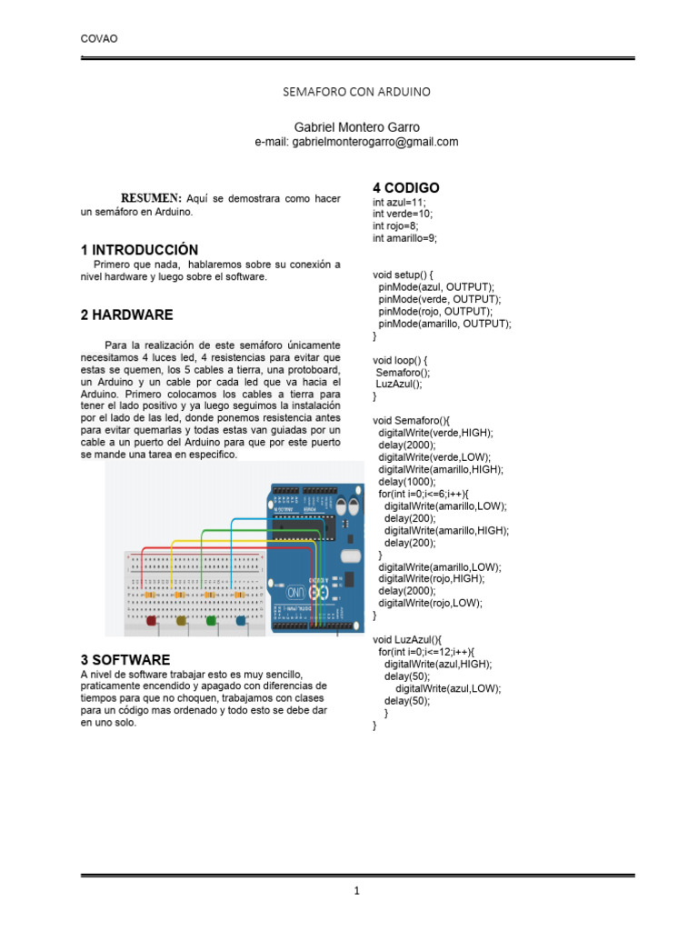 Cotisoporte | PDF | Arduino | Ciencias de la Computación