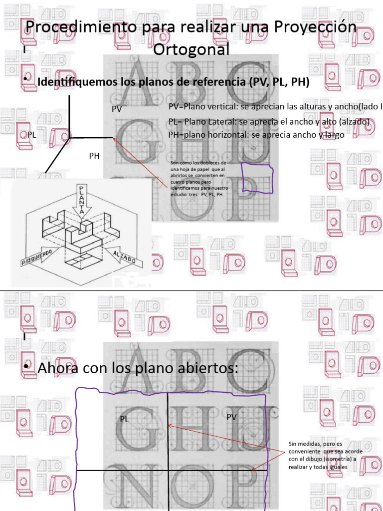 Procedimiento para Realizar Una Proyección Ortogonal | PDF