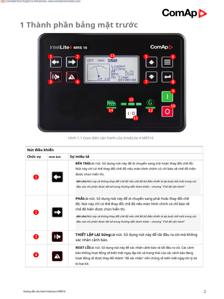 03 - ComAp - Intelilite-4-mrs-16-HDSD-trang-2.en - VI | PDF