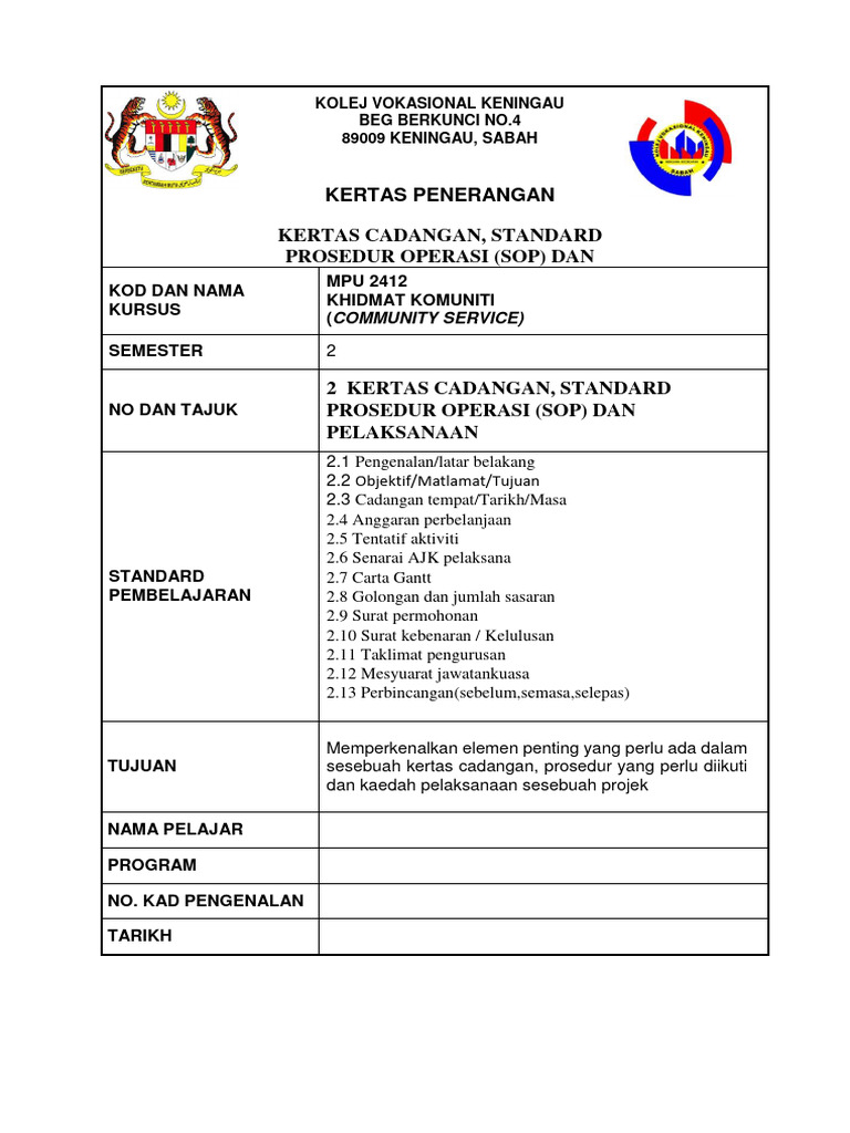 KP Modul 2 (Kertas Cadangan) Dsa | PDF