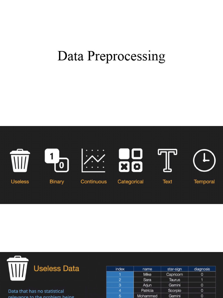 Essential Steps in Data Preprocessing | PDF | Machine Learning | Statistics