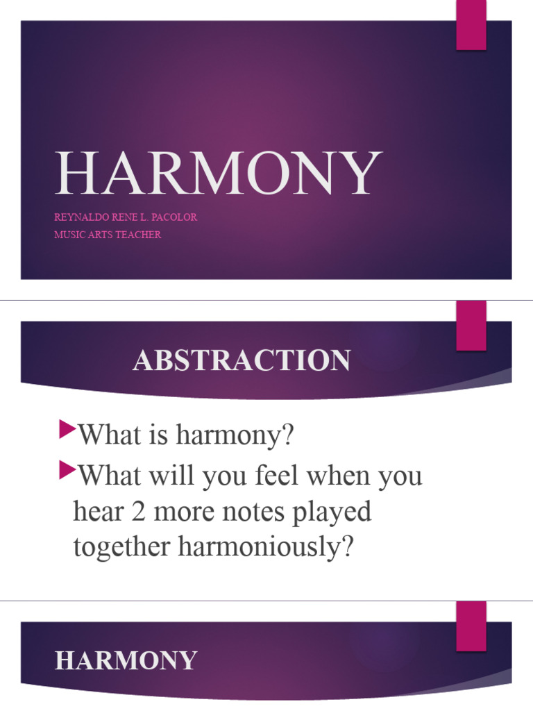 Harmony | Download Free PDF | Harmony | Interval (Music)