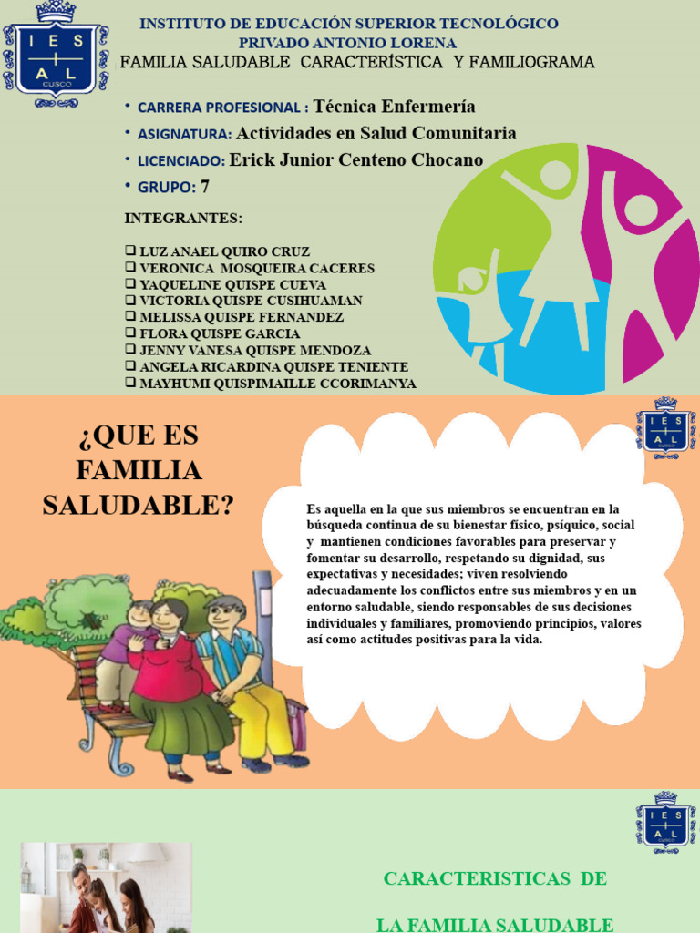 Familia Saludable (Grupo 7) (1) | PDF | Adultos | Familia