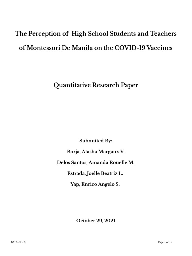 Sample 1 Chapter 1 The Problem and Its Background | PDF | Hypothesis ...