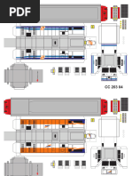 Halzet - Papercraft Lokomotif CC 203 HD - Livery KAI | PDF