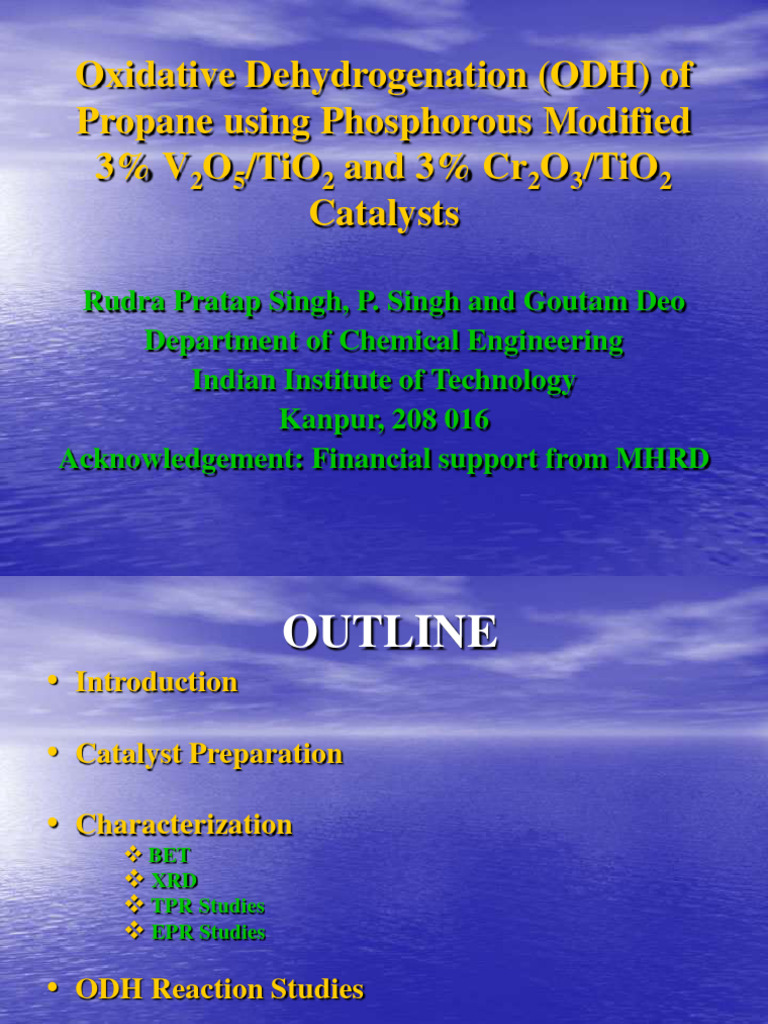 CHEMCON - 2003 - Power Point Presentation | PDF | Alkene | Catalysis