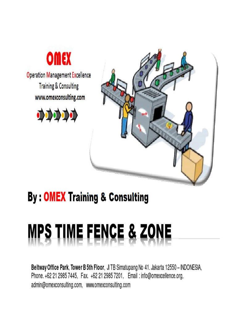 MPS Time Fence Zone | PDF