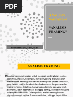 Analisis Framing Gamson dan Modigliani | PDF