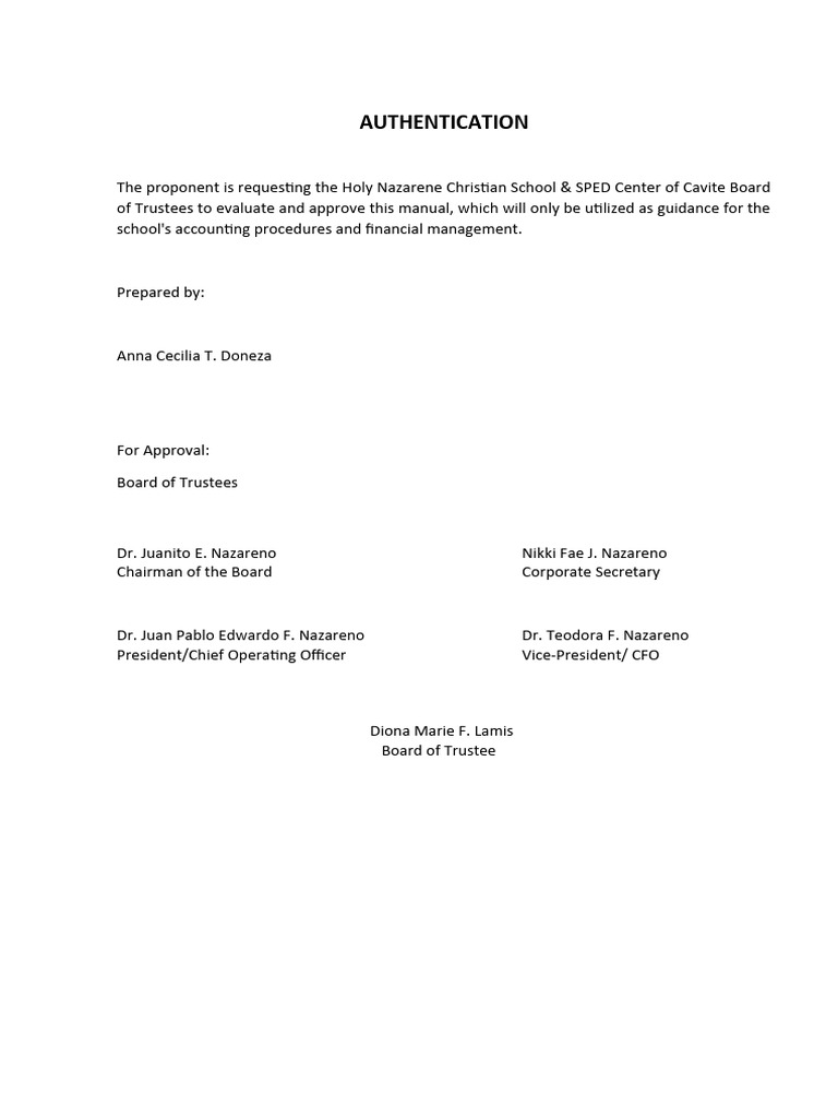 Authentication PDF